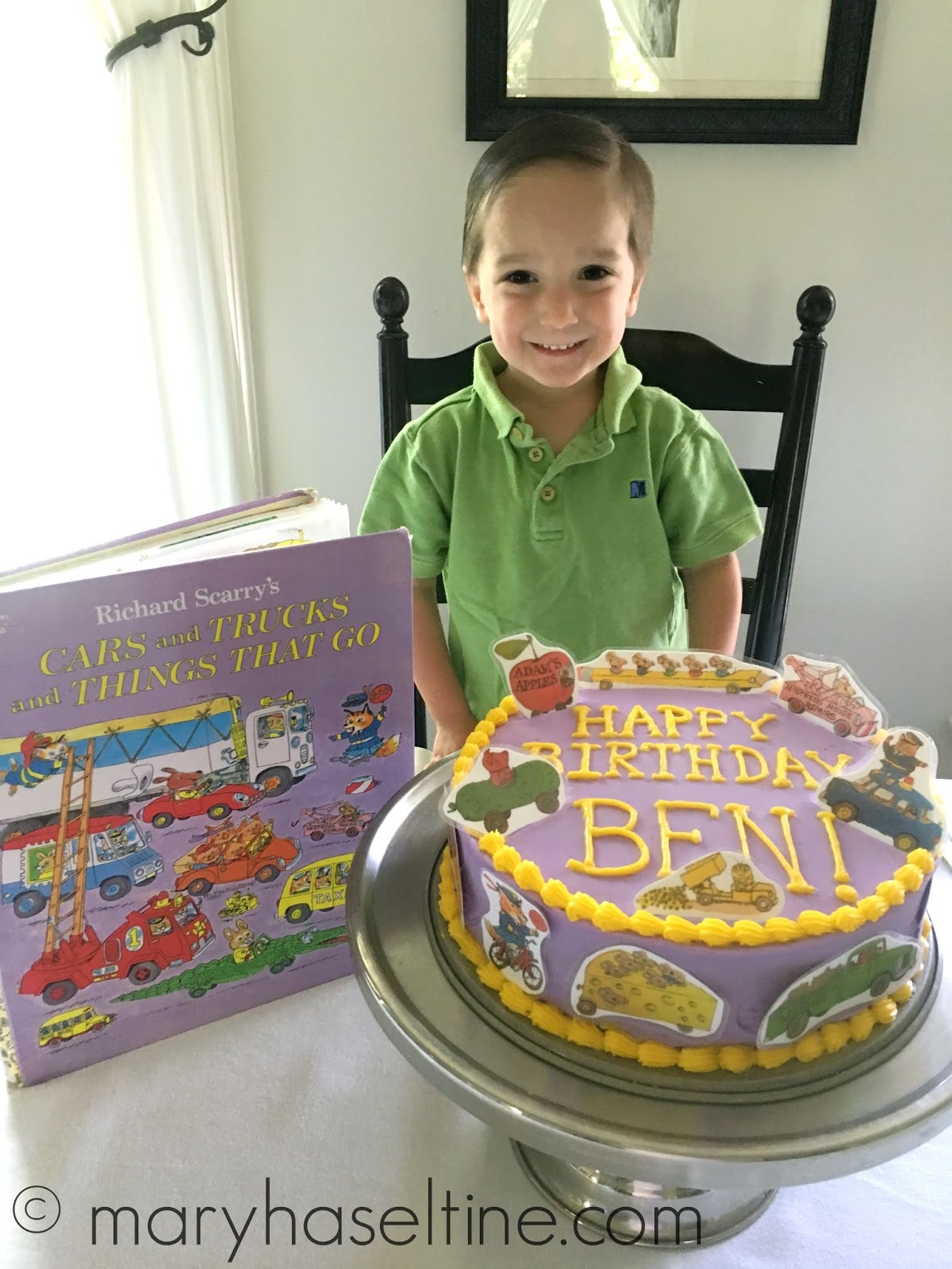 Cars and Trucks and Things That Go - A (very) Simple 3rd Birthday ...