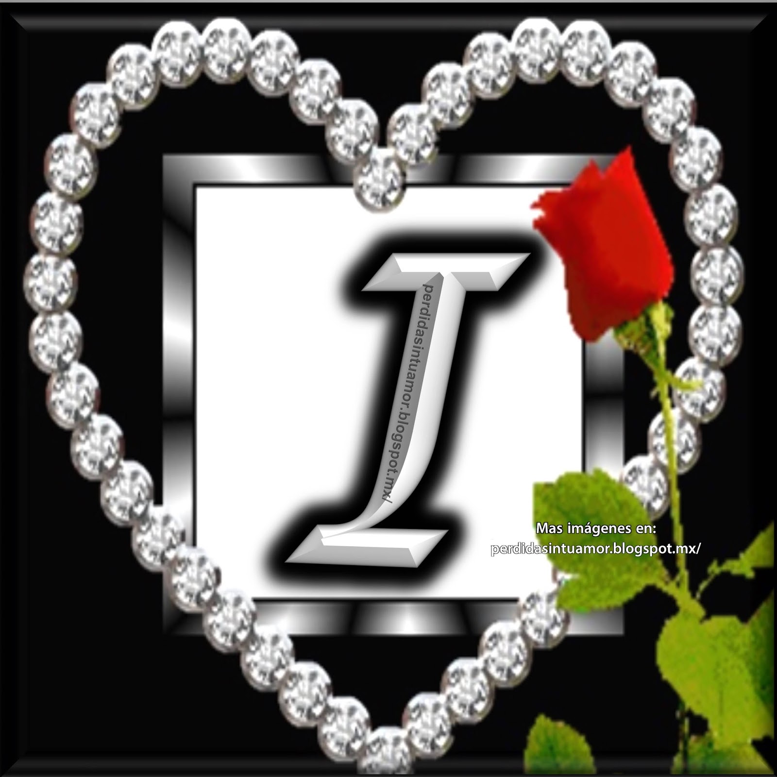 FRASES PARA TI: TU INICIAL EN UN CORAZÓN CON DIAMANTES (I)