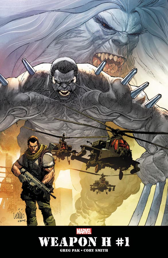 Cómic: Primer adelanto de la serie regular "Weapon H", el híbrido de ...