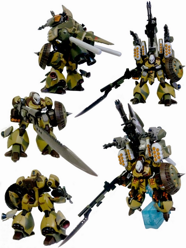 Custom Build: HGUC 1/144 AMX-102A4 Zssa "Heavy Assault"