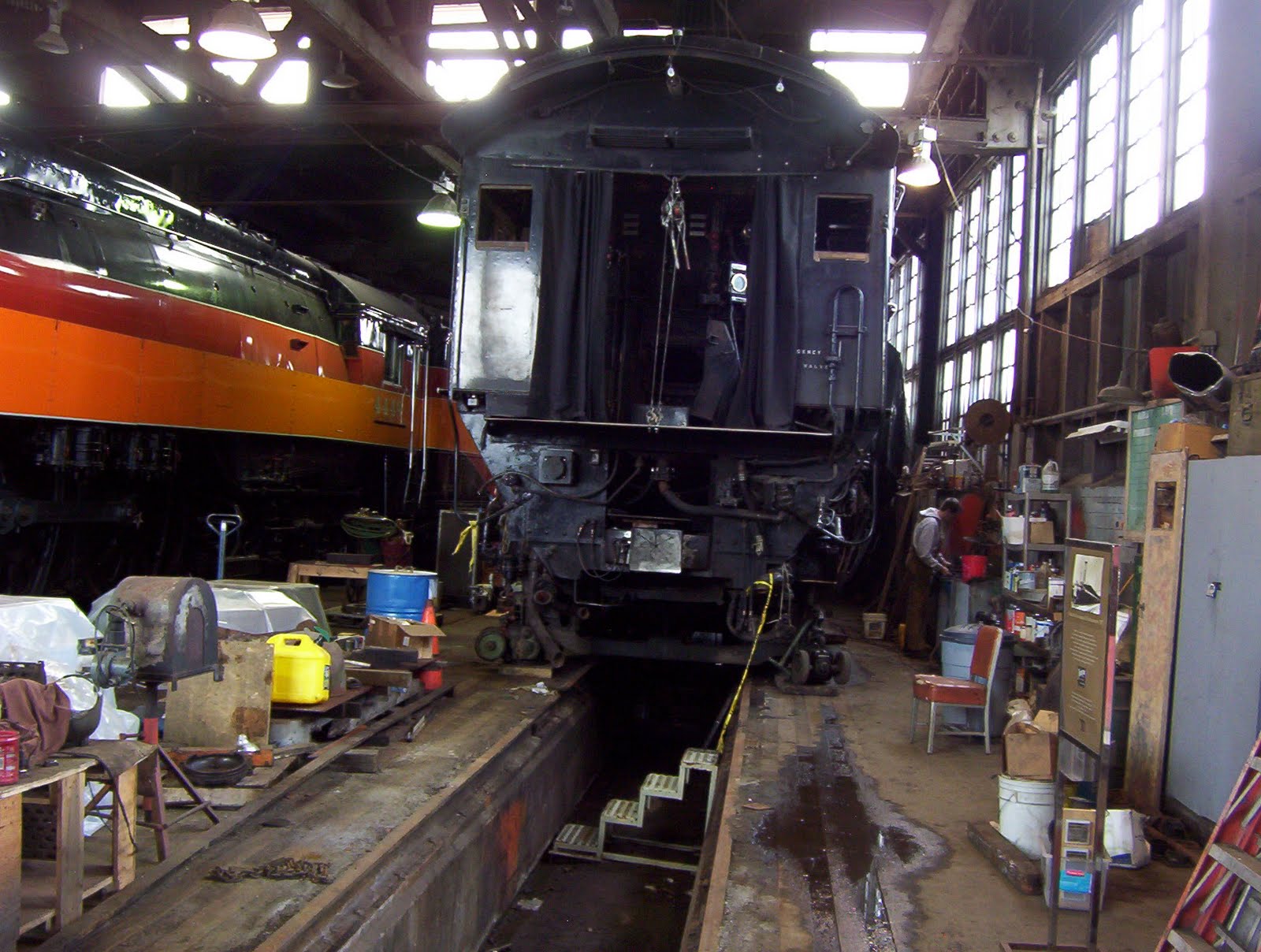 Brooklyn Yard Roundhouse: The Steam Locomotives Inside the Roundhouse