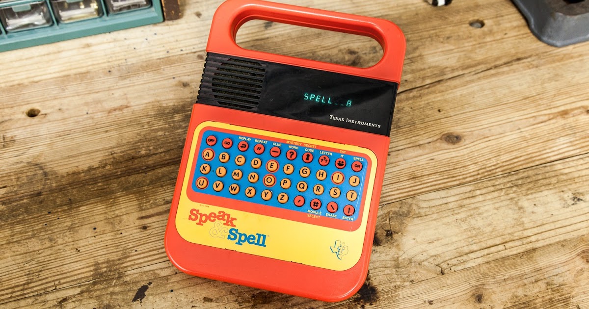 Harvest Gold Memories: Texas Instruments' Speak & Spell