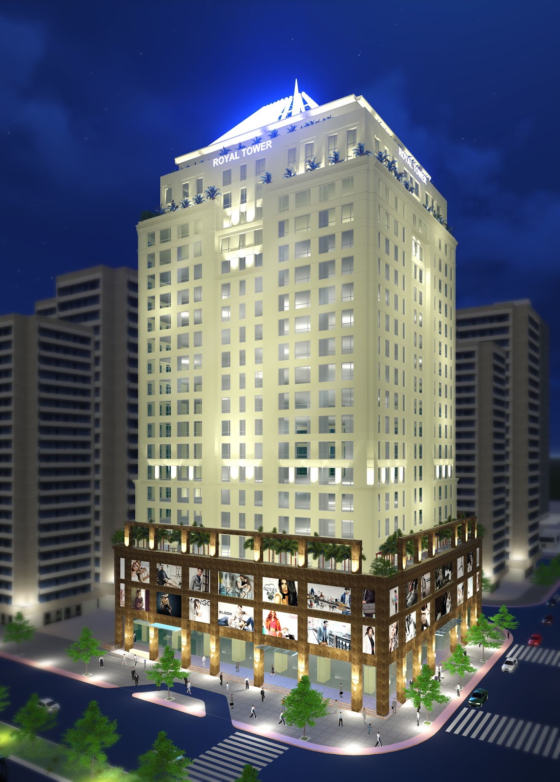 HQ ROYAL TOWER: Tòa nhà HQ Royal Tower