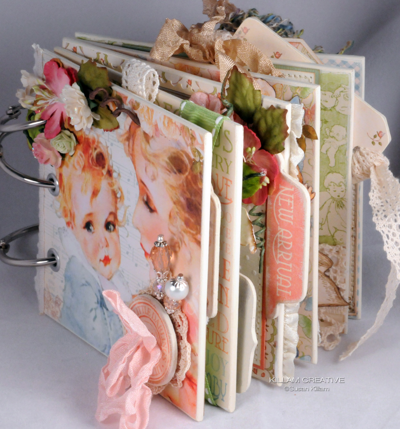 Killam Creative: Graphic 45 Little Darlings Mini Album