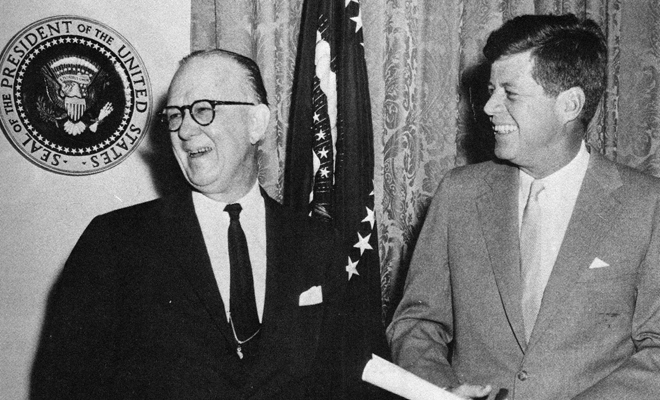 JFK + 50: BROOKS HAYS SWORN IN AS JFK ASSISTANT JFK + 50: BROOKS HAYS SWORN IN AS JFK ASSISTANT