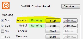 Koneksi XAMPP dengan Database Oracle Express Edition