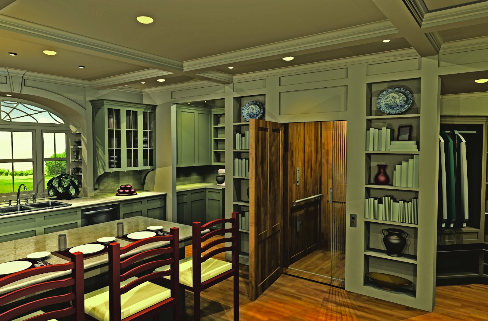 Abbey Home Elevator: Home Elevators add Convenience and Style