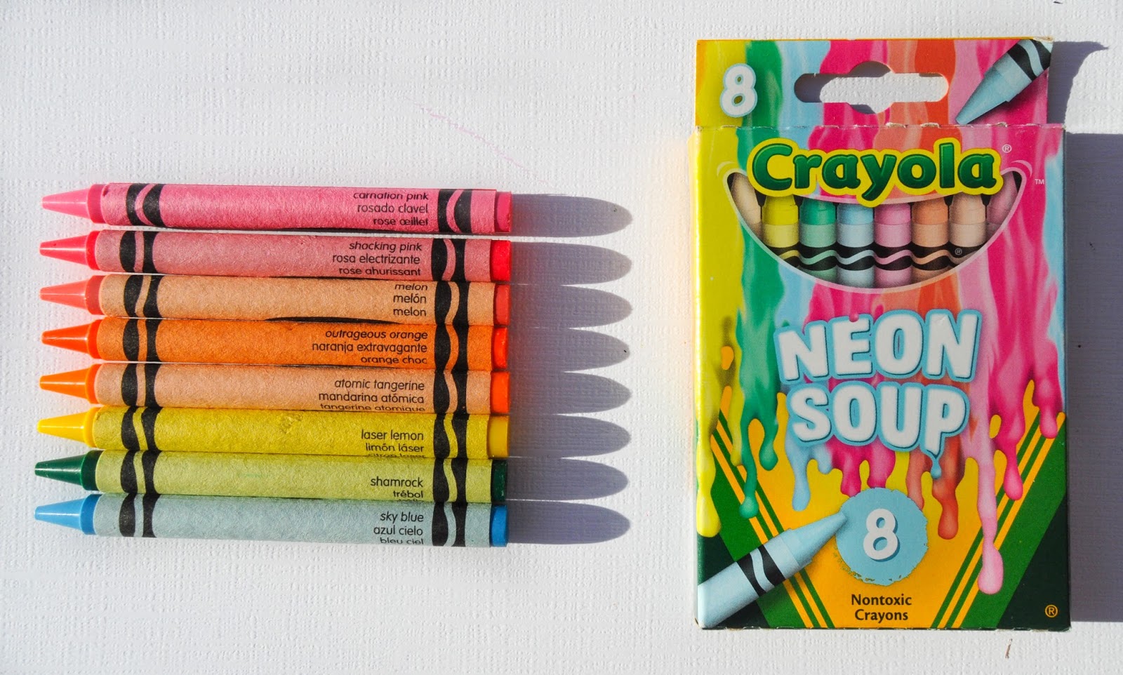 8 Count Crayola Meltdown Crayons: What's Inside the Box | Jenny's ...