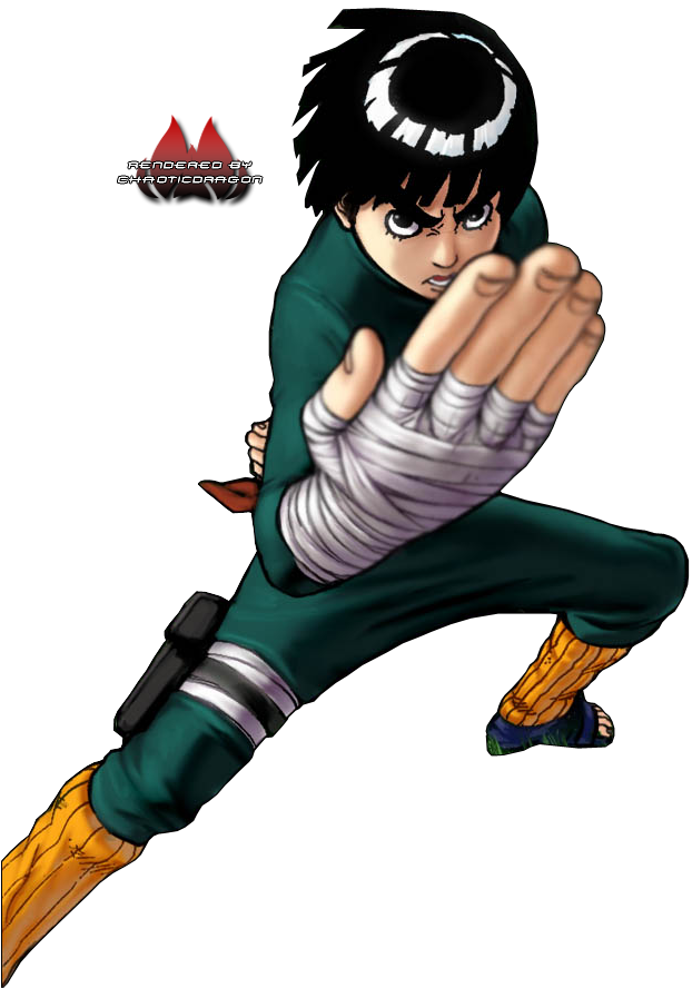 Otaku Imperium: Renders Rock Lee