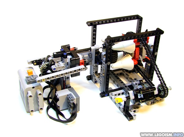 Technic Delicatessen: Lego Technic Chain-based CVT