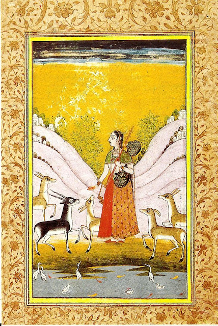 Heritage of India: Deccani (Ragini) Painting Postcards of Indian Museum ...