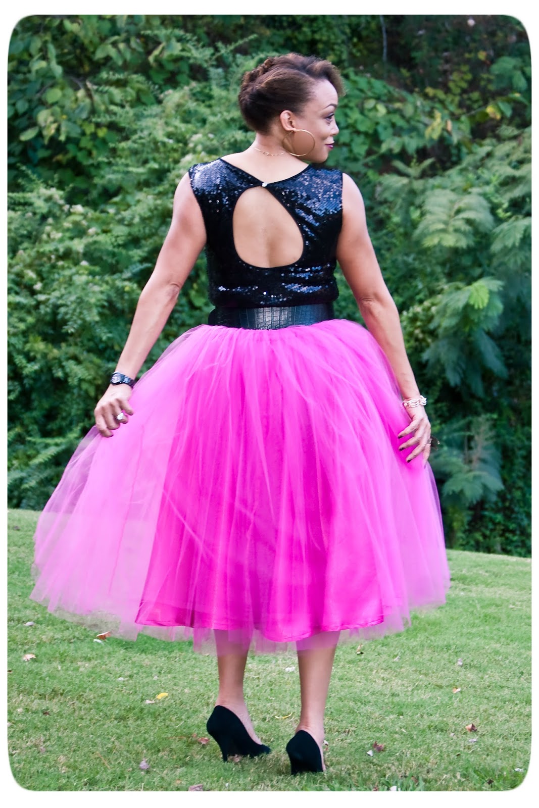 Review: Simplicity 1427 | A Shocking Pink Tulle Skirt! | Erica Bunker ...