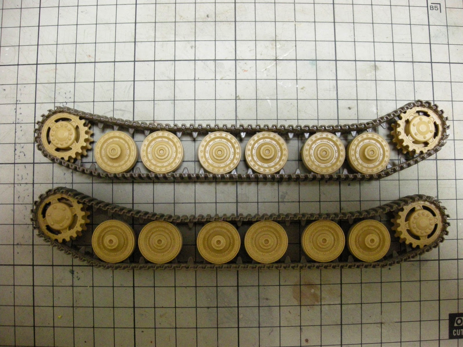 模型と時間: TAMIYA 35325 ドイツ重駆逐戦車 エレファントのコーティング