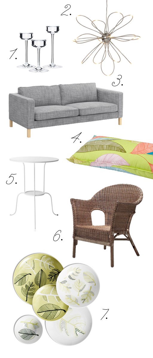 The Letter Box: some of my favorite [ikea] things