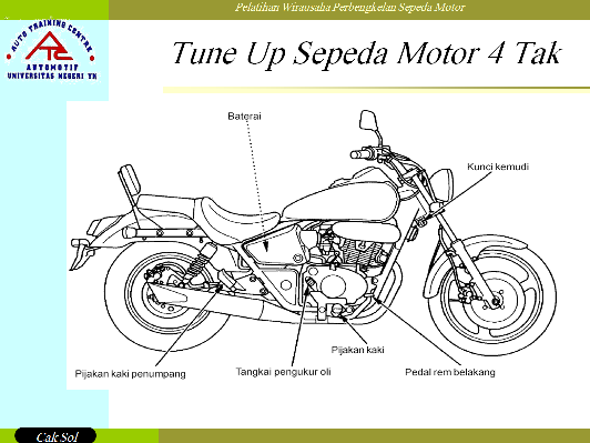 Tune Up Sepeda Motor 4 Tak ~ Pendidikan dan Pembelajaran Otomotif