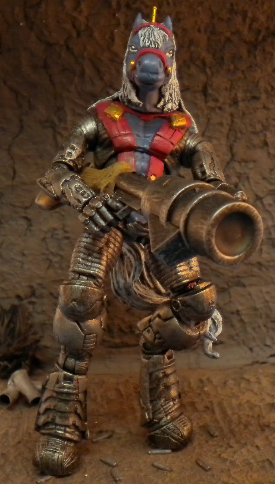 Custom Bravestarr with his trusty Stead 30/30 - HissTank.com