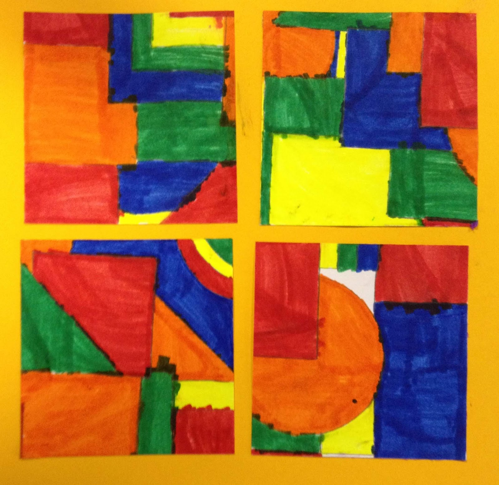 Art With Aubrey: Sonia Delaunay inspired