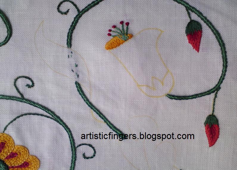 artisticfingers: New project - Surface embroidery