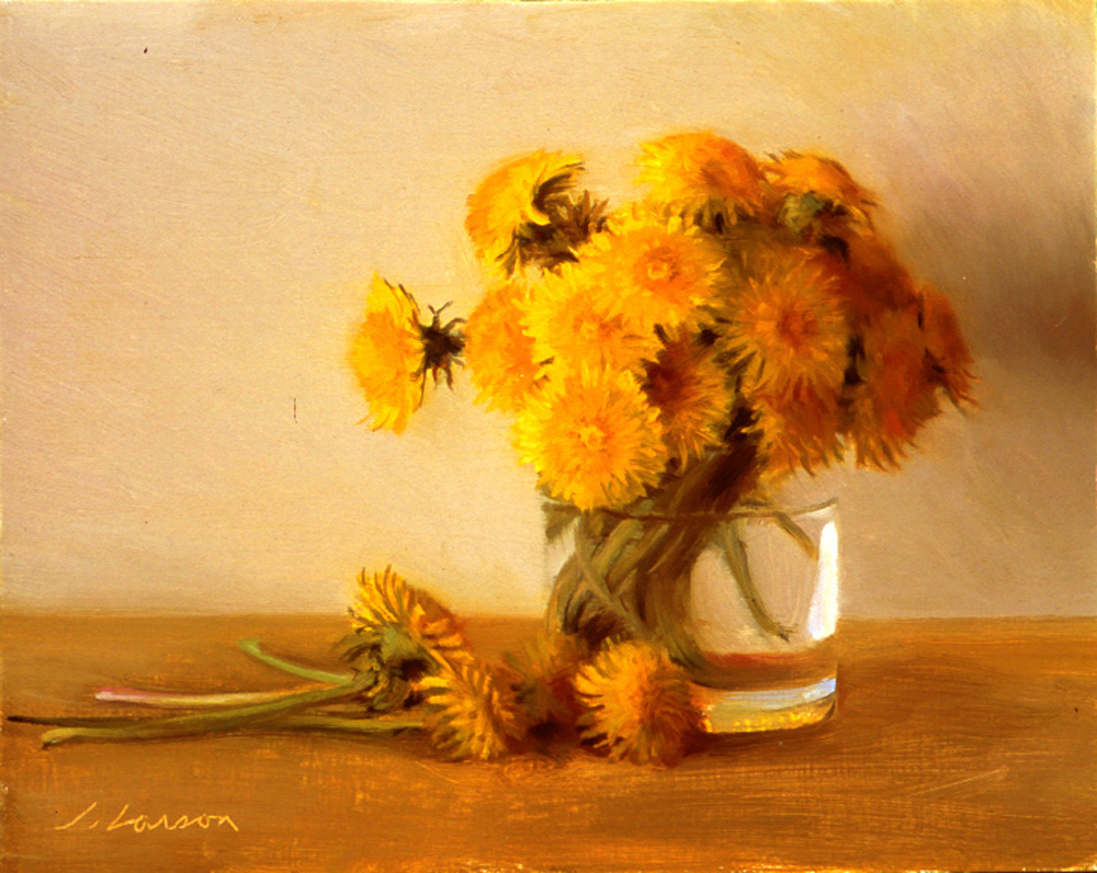 Painting of Jeffrey T. Larson artist, Jeffrey T. Larson paintings