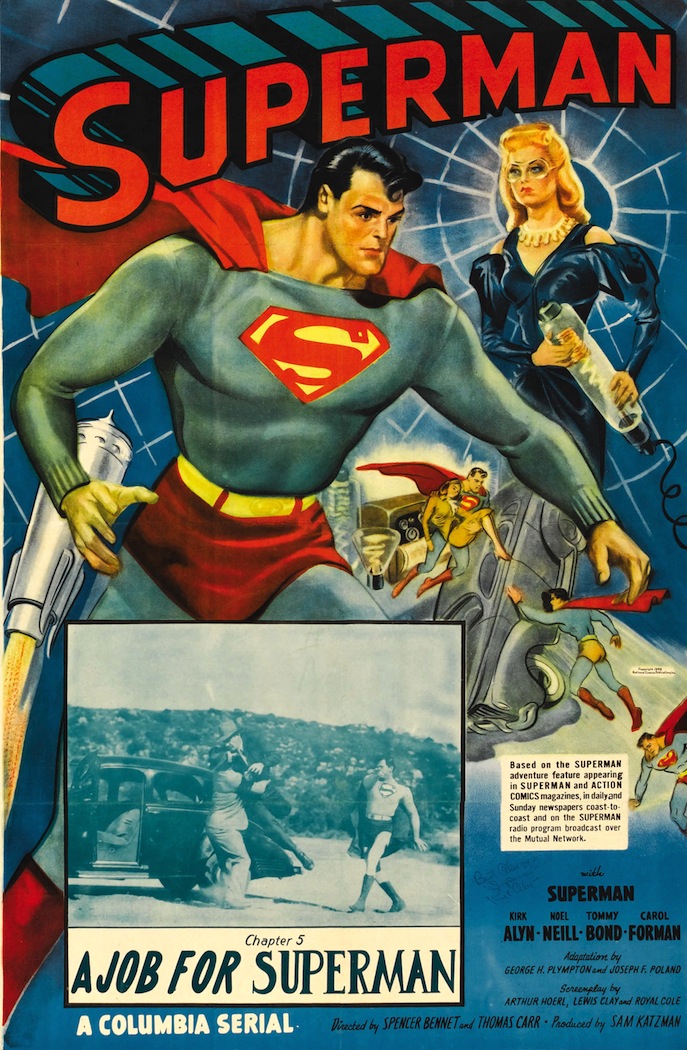 A drifting cowboy: Superman Makes Chatsworth Appearance