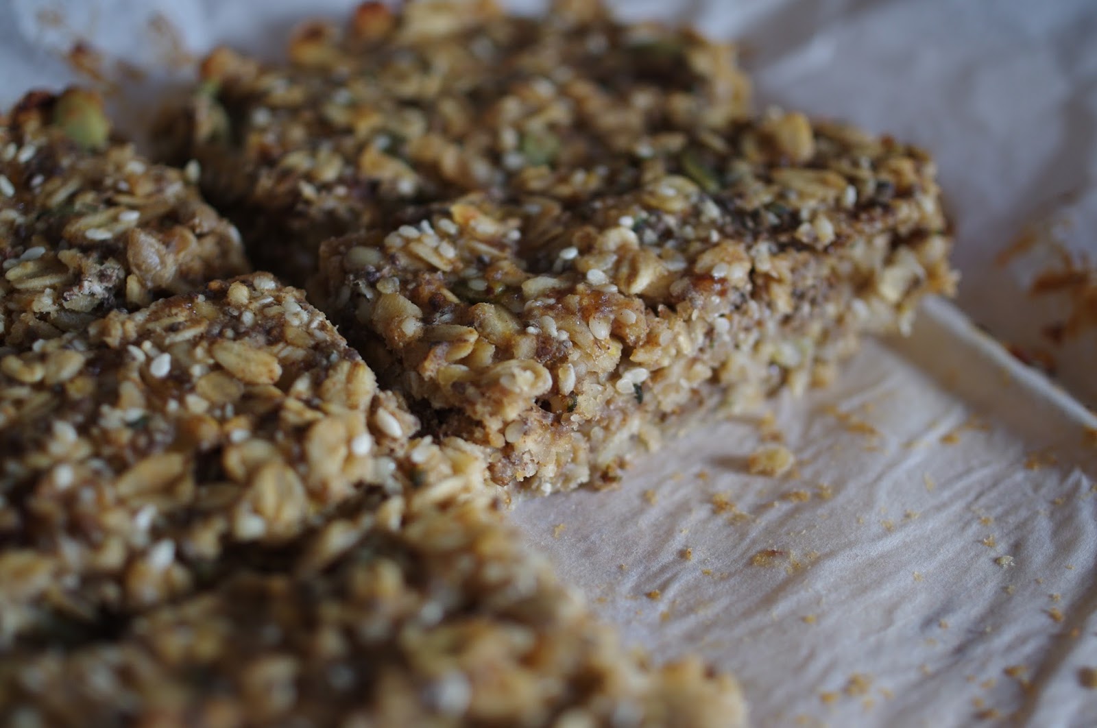 Nutrishus: Soft Seedy Breakfast Bar {ReDux}