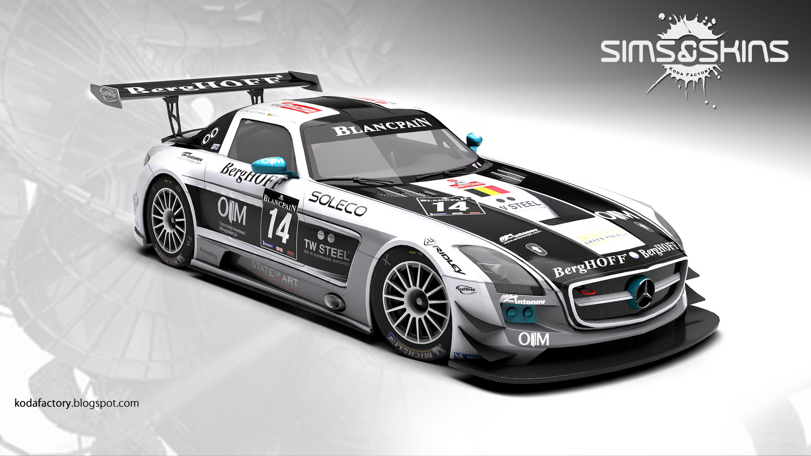 Koda Factory: KRK Racing - Mercedes SLS AMG GT3