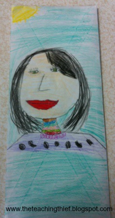 The Teaching Thief: Guess Who Portrait Envelopes