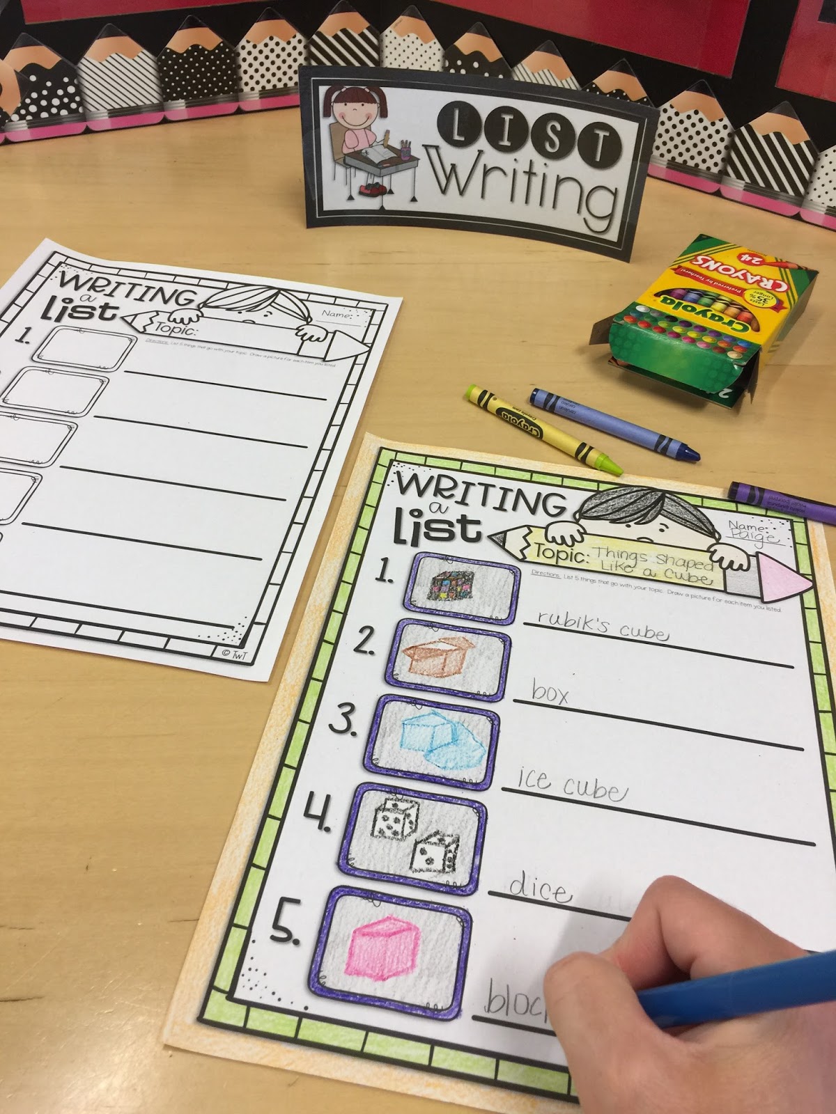 Teaching With Terhune: Writing Center Board with Tons of Activities for ...