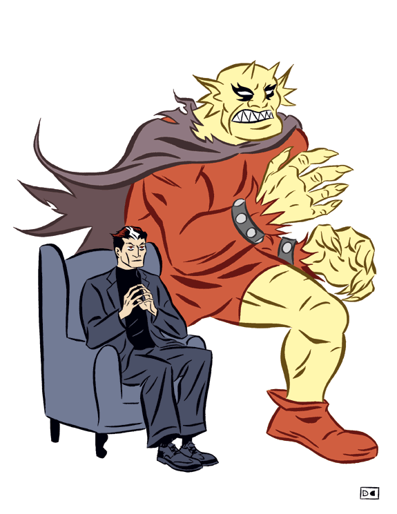 DCARTOONS: J is for Jason Blood