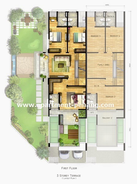 Raffles Residence 199 Penang Property | Penang.MalaysiaCondo.com