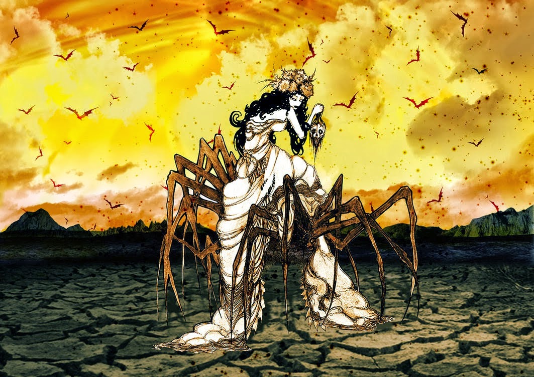 Mitologia e Lendas do Japão: Jorogumo