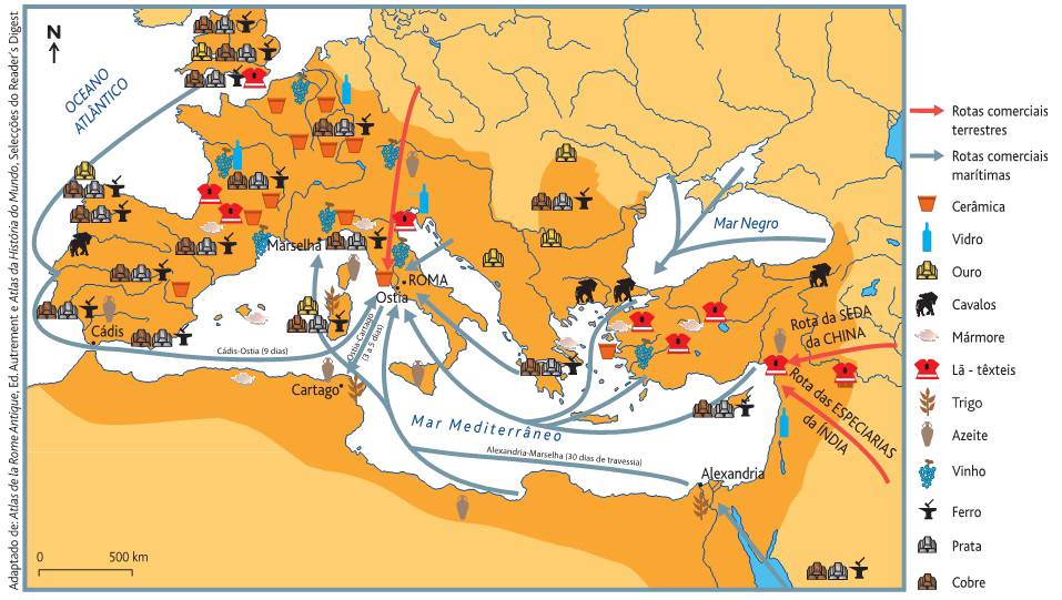 Profesor de Historia, Geografía y Arte: Mapas del Imperio Romano