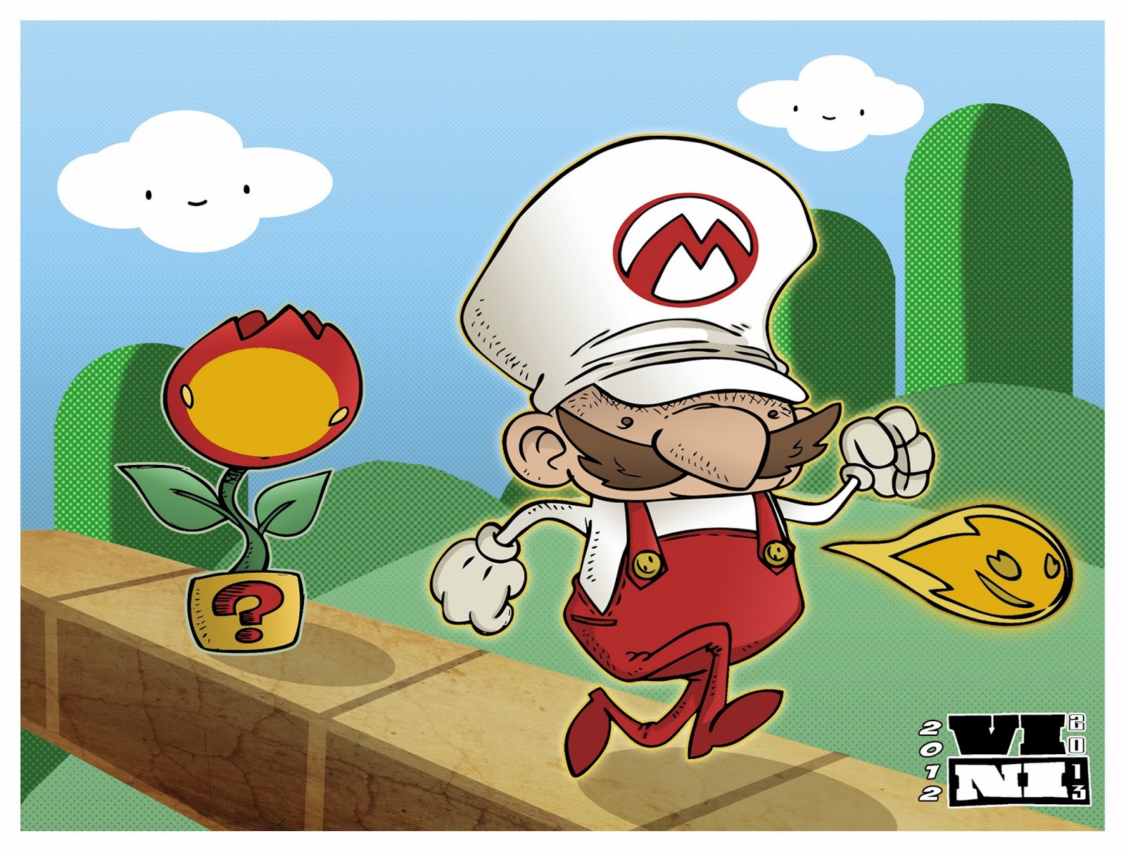 Gaveta de Projetos: Mário, Poder de Fogo!