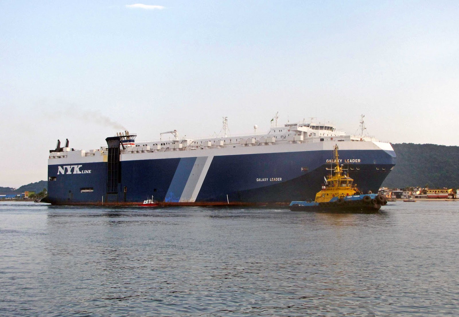 Santos Shiplovers: PCTC Galaxy Leader / C6SO2 - Operando no TEV e ...