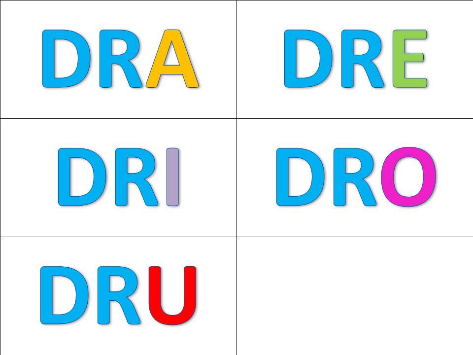 SILABAS TRABADAS E INVERSAS