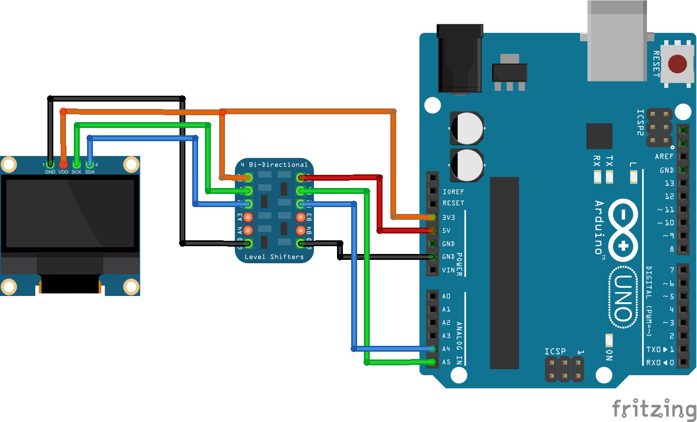 Électronique en amateur: Écran OLED SH1106 I2C et Arduino