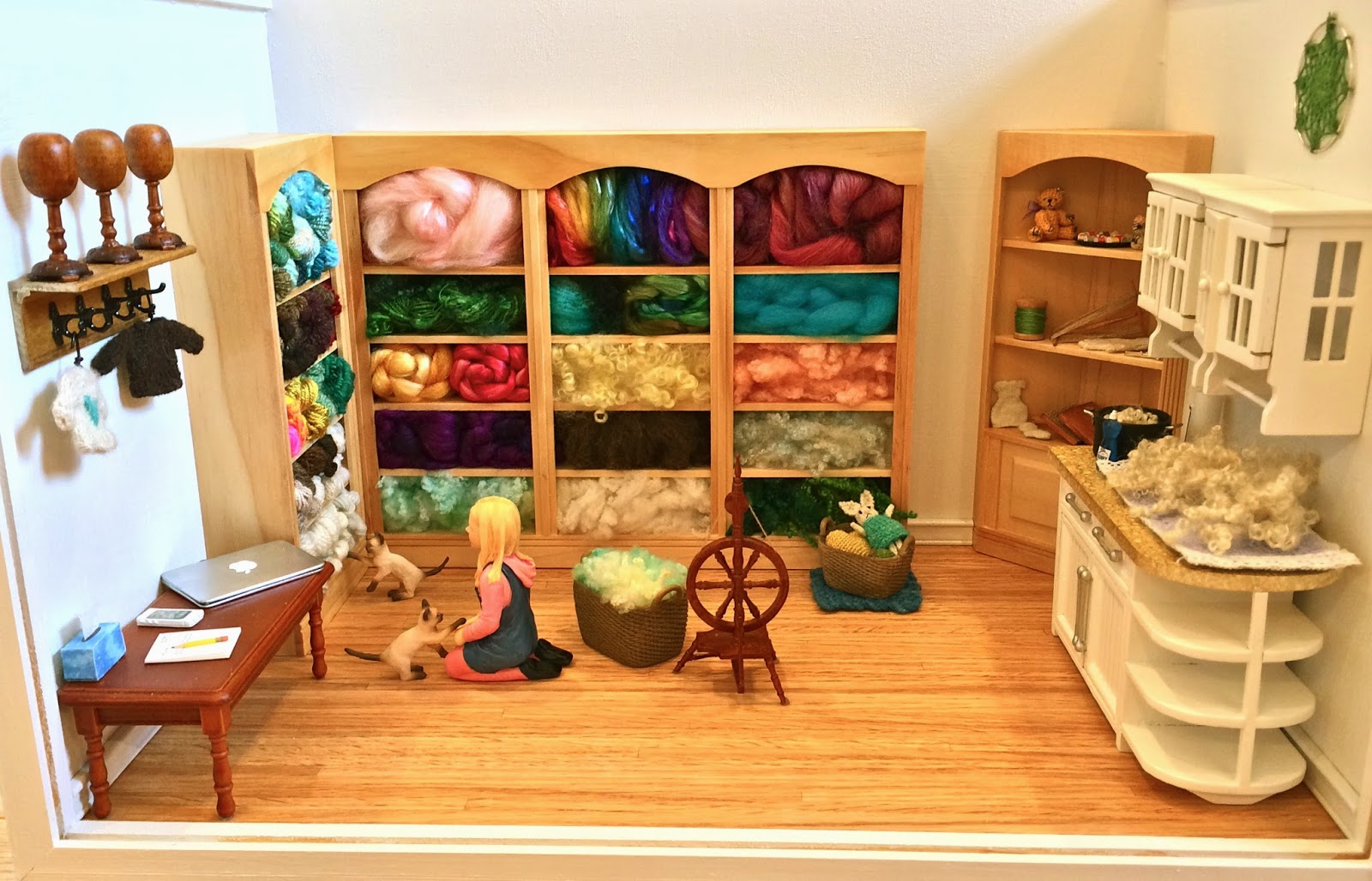 Stash Enhancement: Miniature Fiber Room - Maybe The Coolest Project I ...