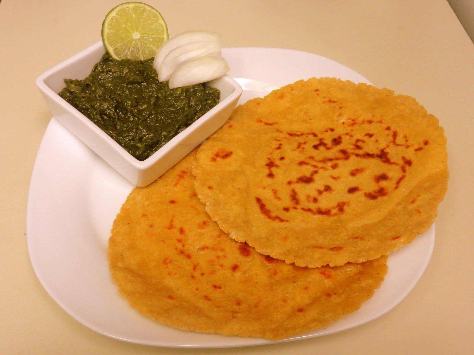 Harsha's Kitchenette: Makki Di Roti