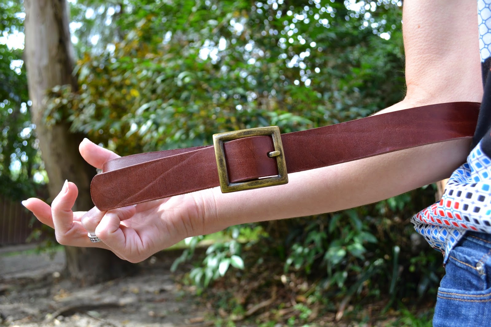Sew Unravelled: LEATHERWORKED: BESPOKE BELT