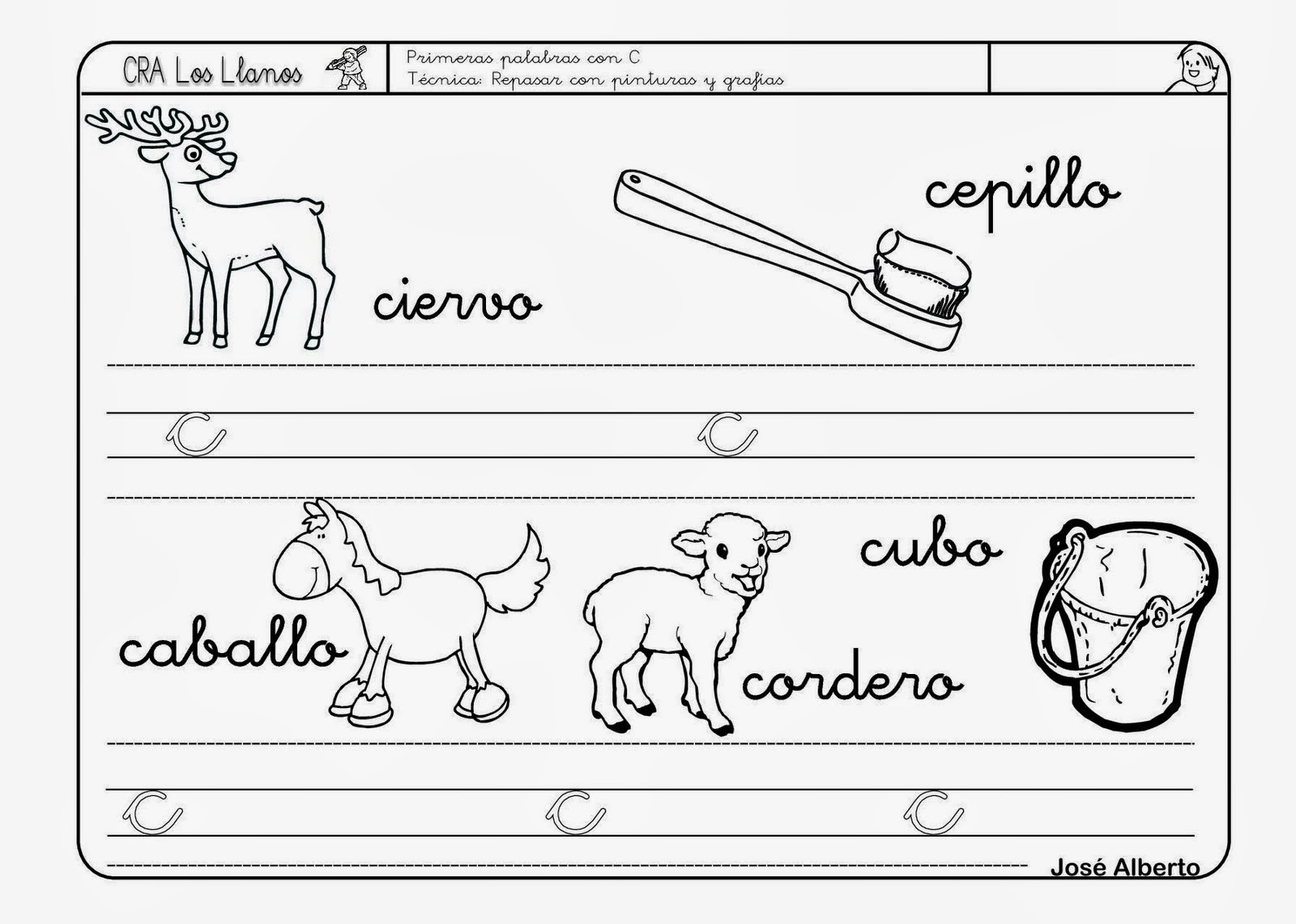 Escritura en cursiva