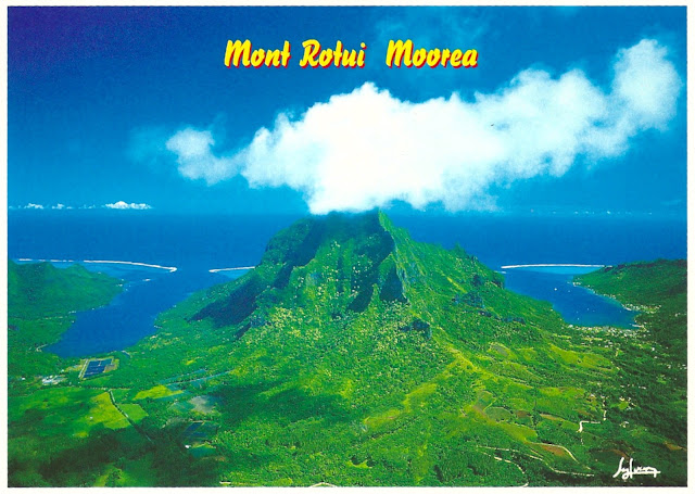 My Favorite Views: French Polynesia - Moorea - Mont (Mount) Rotui