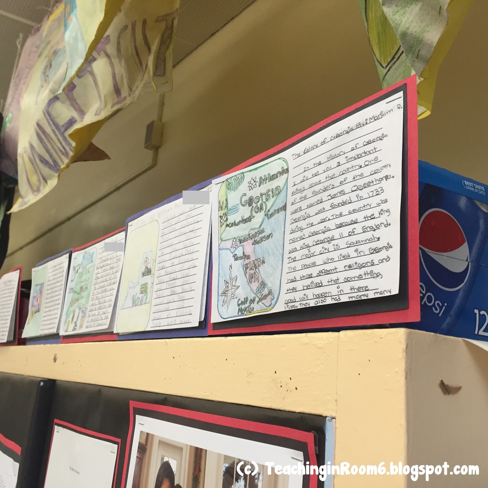Soda Carton Student Work Holder | Teaching in Room 6