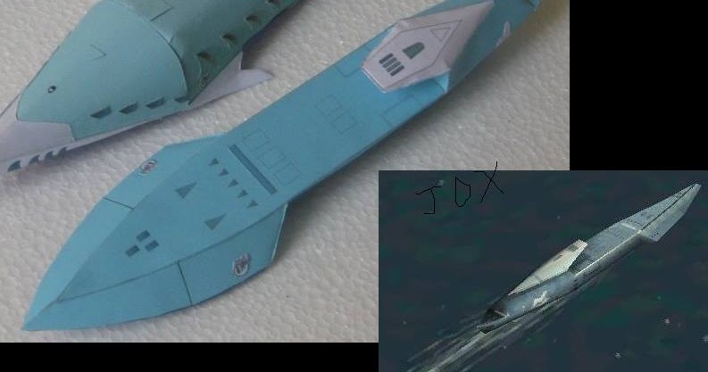 Ace Combat Model - Drawings: Neucom Convoy ship