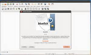Installasi Text Editor Bluefish di Linux - Dewi Novianti