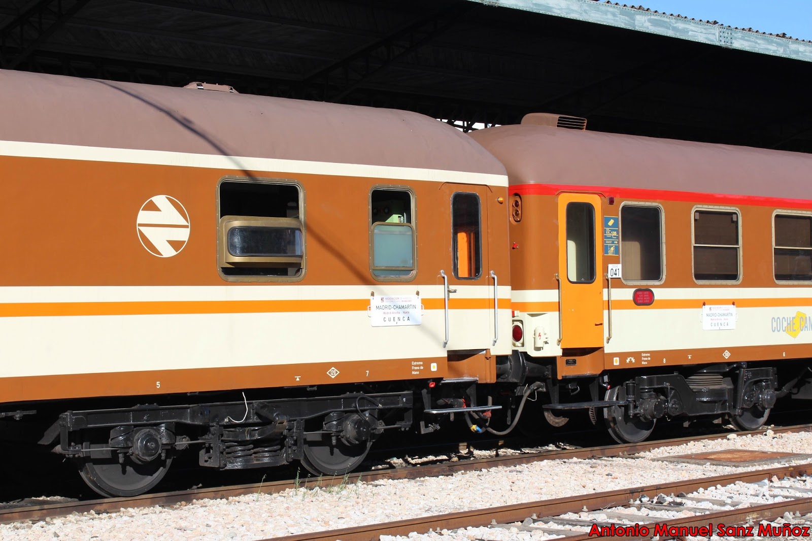 ANTONIO MACHINES: Cuenca y el Tren de los 80