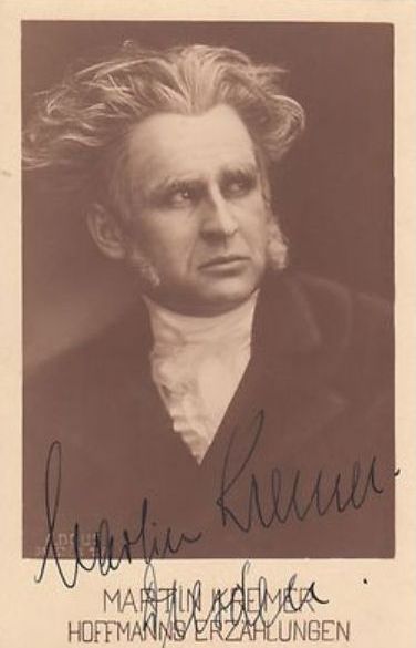 FORGOTTEN OPERA SINGERS : Martin Kremer (Tenor) (March 23, 1898 ...