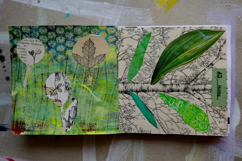 mano's welt: kunstschachtel nr 21/2018, scherben / papierliebe am montag