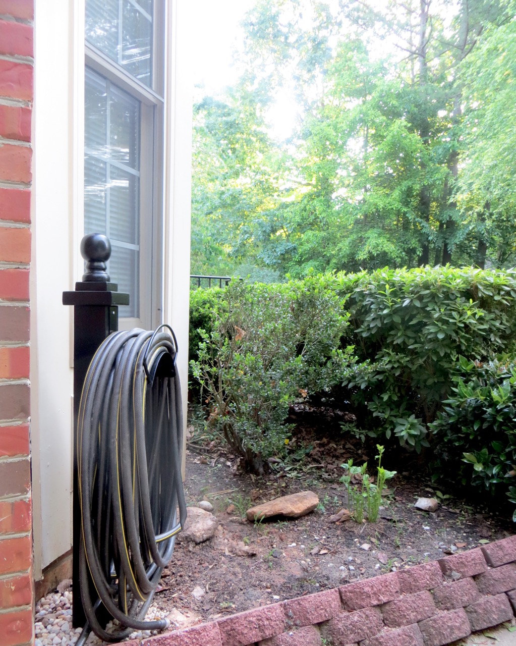 The Project Lady - DIY Tutorial to Build a House Sign, Hose Hanger ...