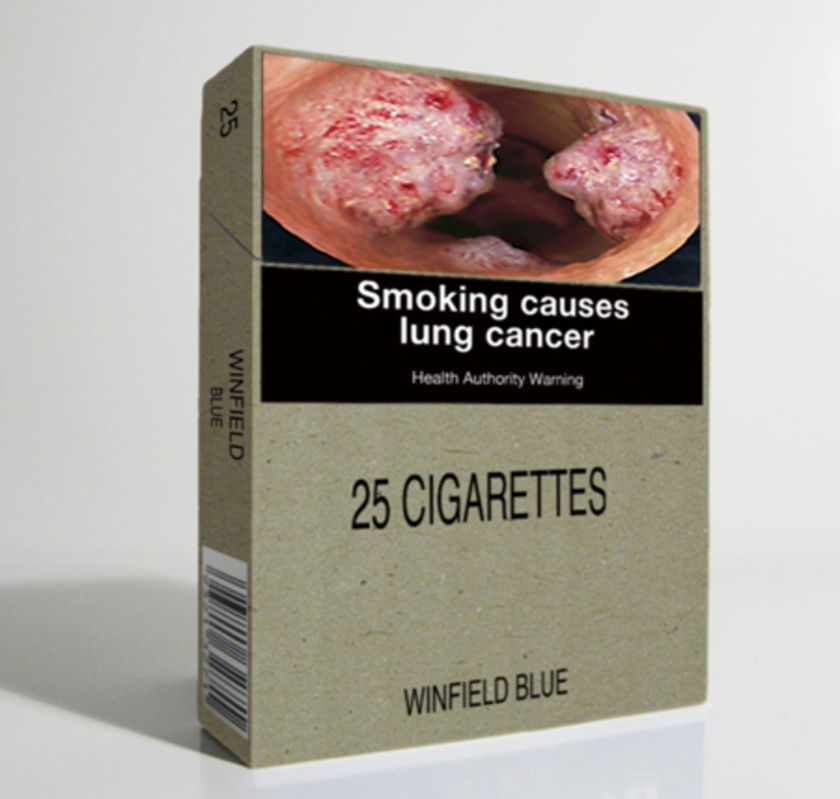 anna maria: Image of Bryan Curtis on cigarette packets