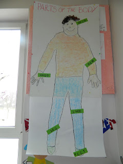 Teacher Emi - Learning can be fun!: Creating a poster - revising body parts